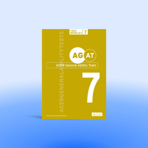 AGAT Form 7 Test Booklet – Australian Council for Educational Research